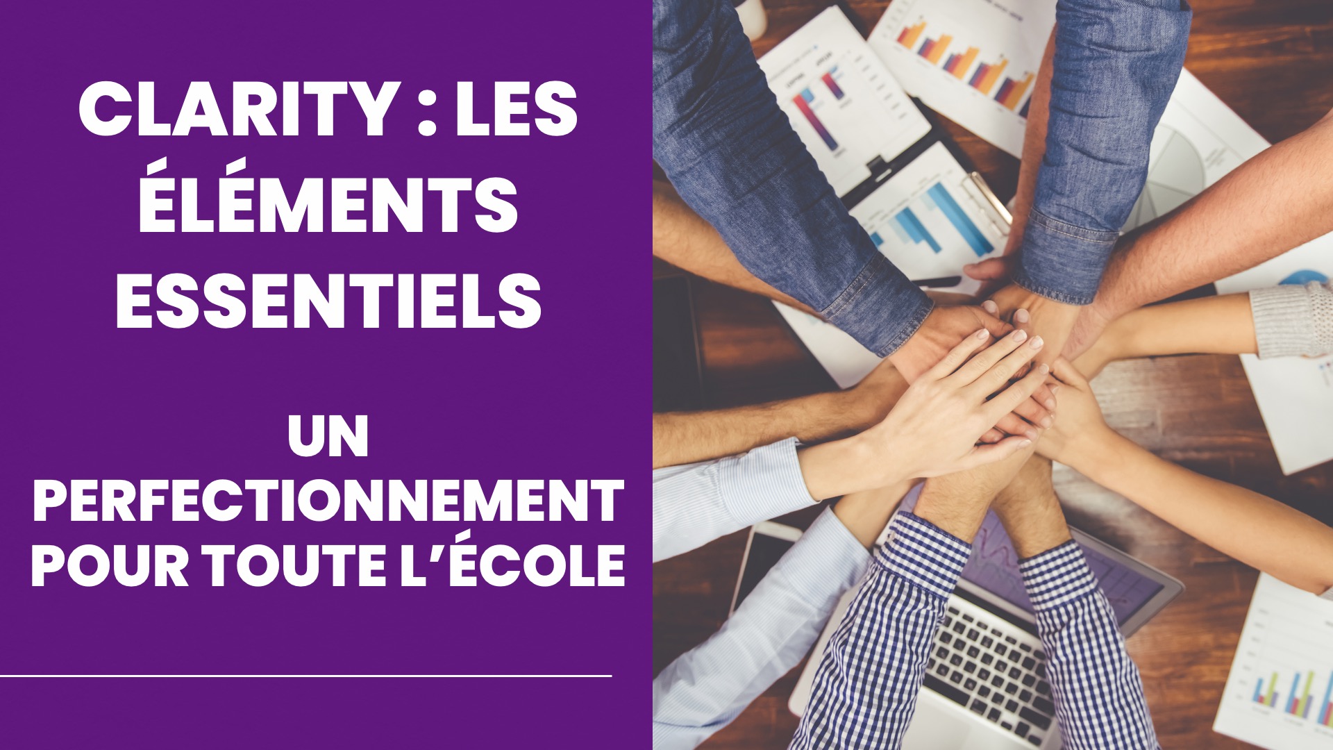 Diane Ouellette and Dr Lyn Sharratt introduce the French language CLARITY Essentials Suite ...